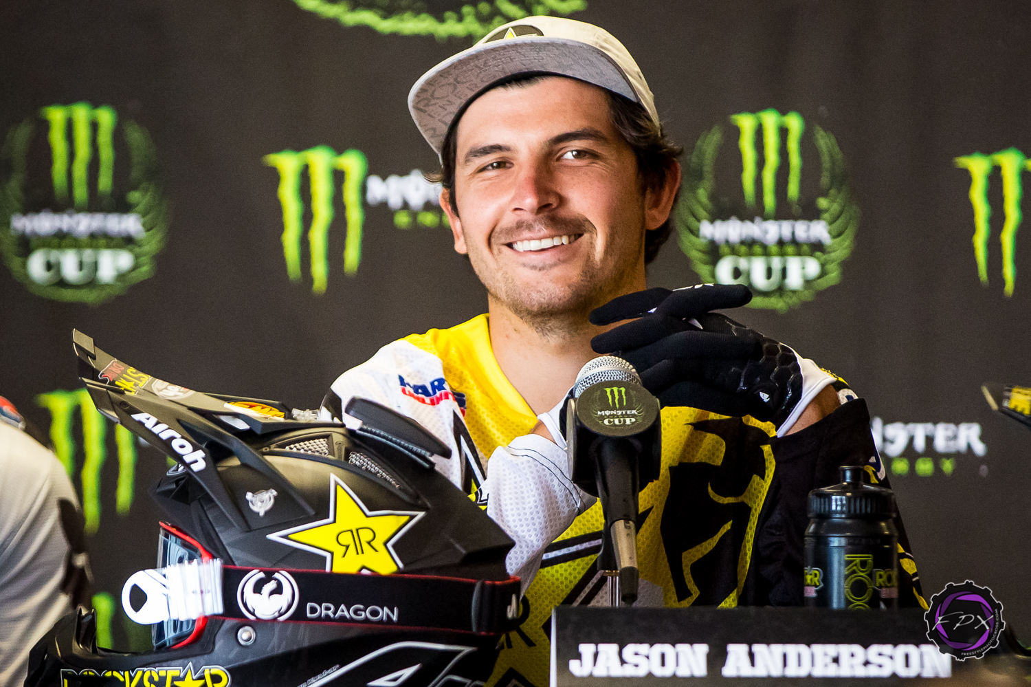 Jason Anderson, 2017 Monster Energy Cup Pre-Race Press Conference ...